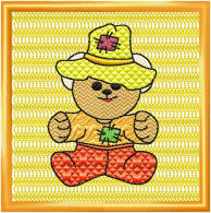 CUTE BEAR SQUARES 1 | OregonPatchWorks